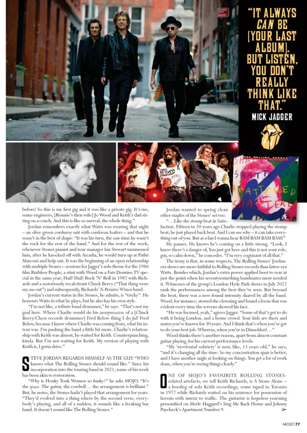 Rolling Stones - MOJO Magazine, December 2023