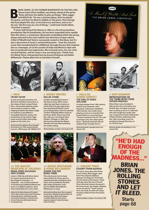 Rolling Stones - MOJO Magazine, February 2025