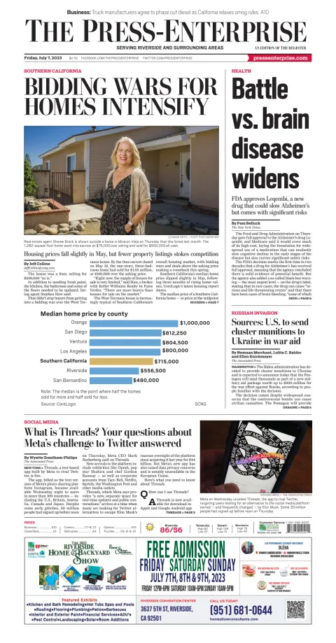 The Riverside Press-Enterprise Subscriptions - PressReader