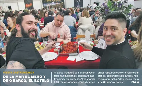 La Región | DE LA MAR EL MERO Y DE O BARCO, EL BOTELO