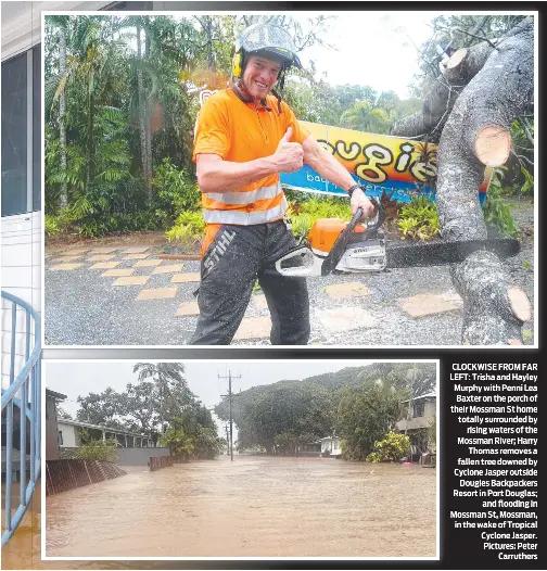 HEARTBREAK AS FLOODING INUNDATES MOSSMAN ST - The Cairns Post (2023-12-15)