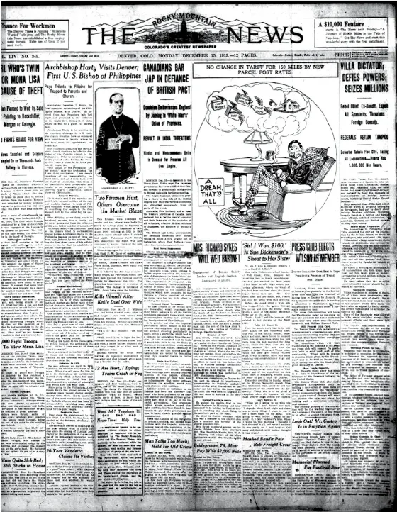 110 YEARS AGO IN THE ROCKY MOUNTAIN NEWS - The Denver Gazette (2023-12-15)